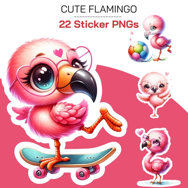 Cute Flamingo - Etsy