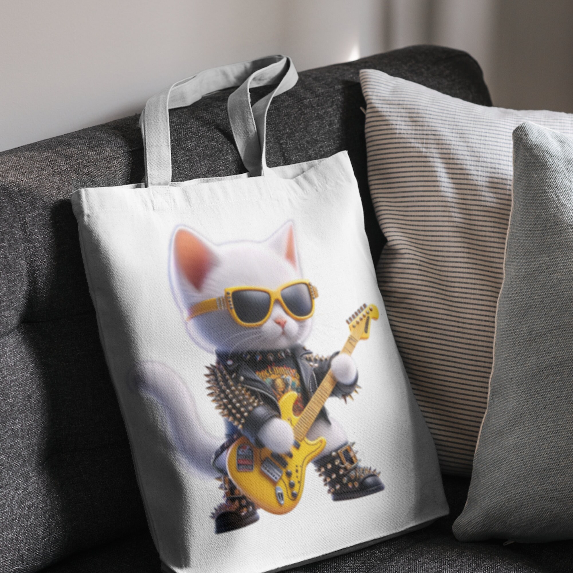 Rock Star Cat Clipart Collection - Cute Animal Png Perfect for Music ...