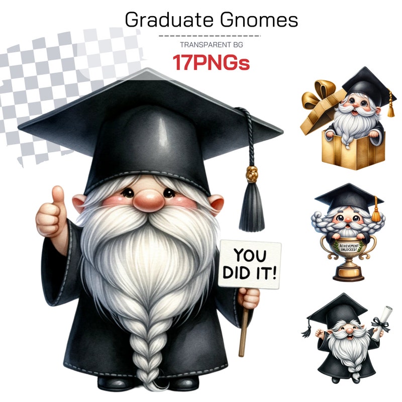 Graduation Gnomes - Etsy