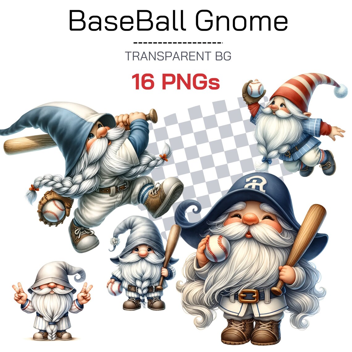 Baseball Gnomes Png Baseball Love Png Baseball Sublimate,gnomes Play ...