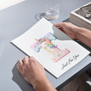 Cute Unicorn Png Alphabet - Kawaii Unicorn PNG Rainbow Pastel Magic ...