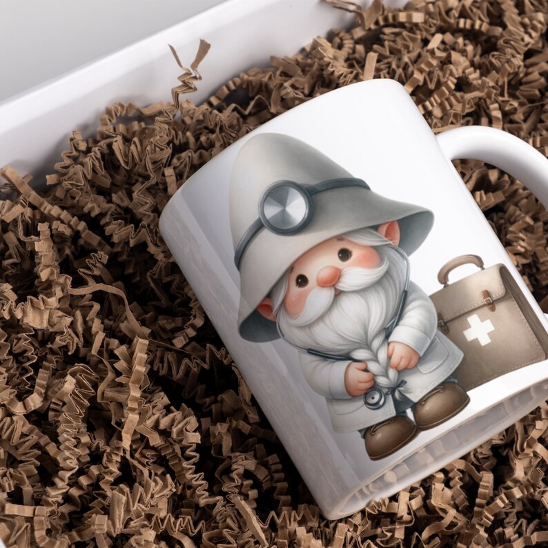 Doctor Gnome Clipart Collection PNG Watercolor - Medical and Healthcare ...