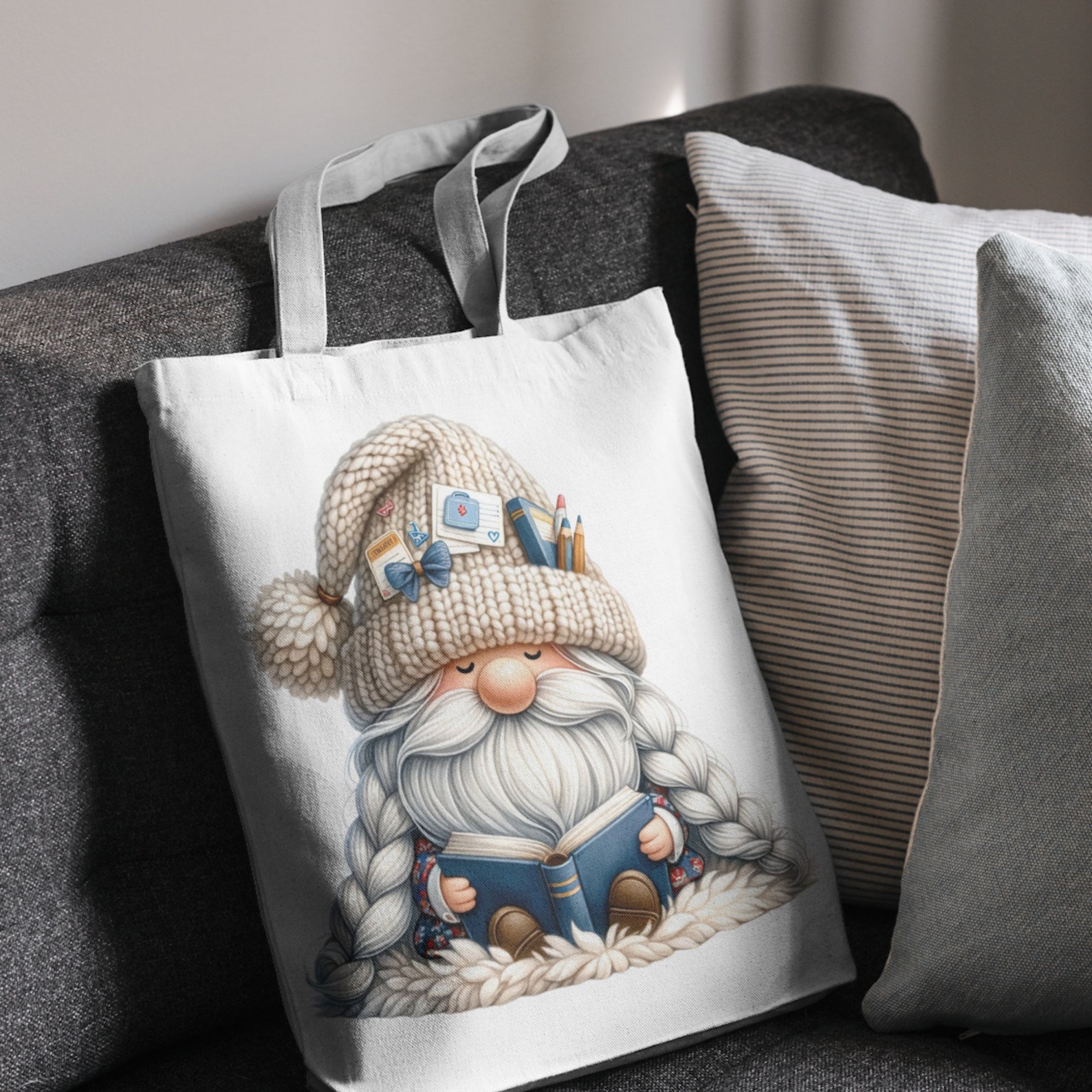 Back to School Gnome Clipart - Cute Watercolor Gnomes, Graduation ...