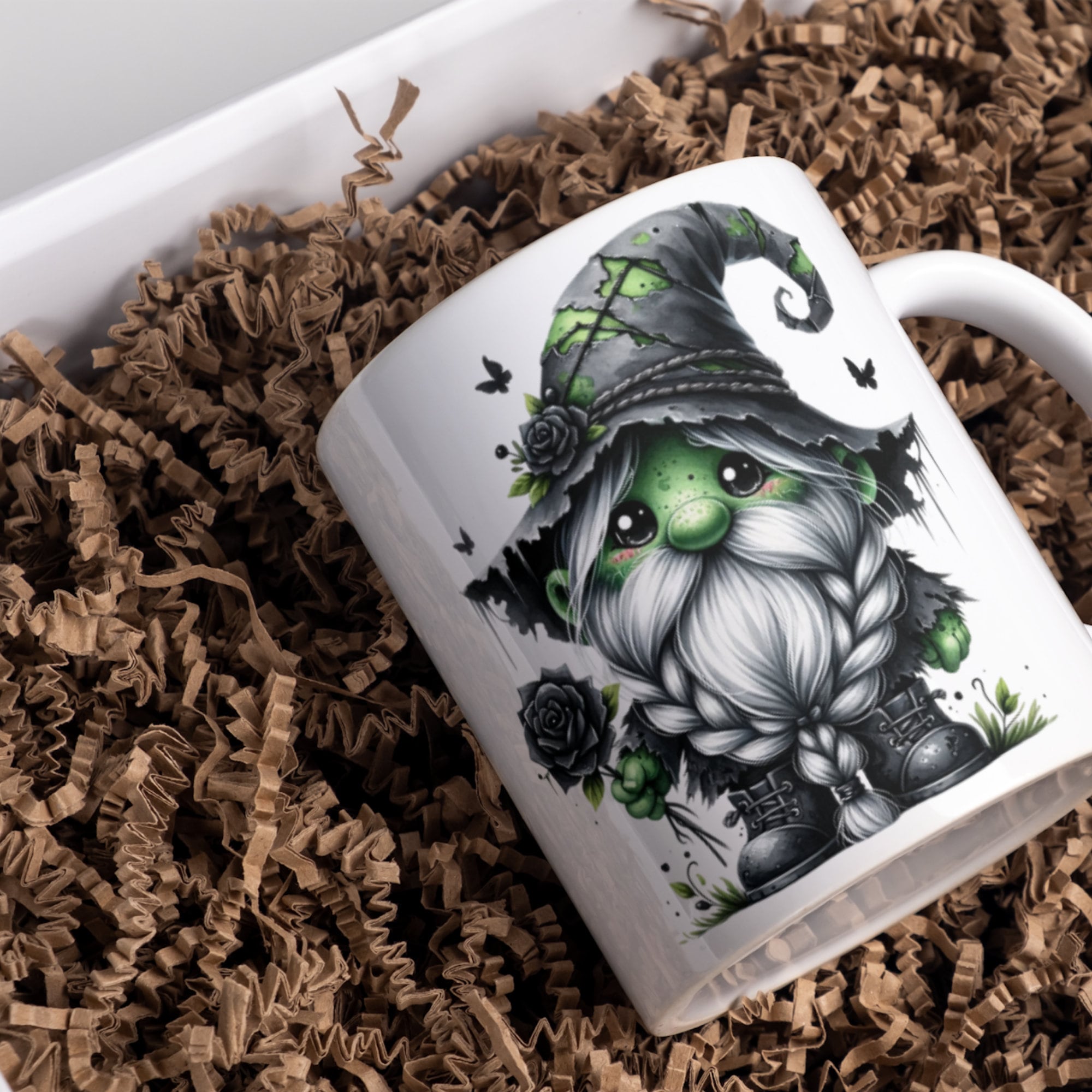 Spooky Halloween Zombie Gnome Clipart Collection - Perfect for Horror ...