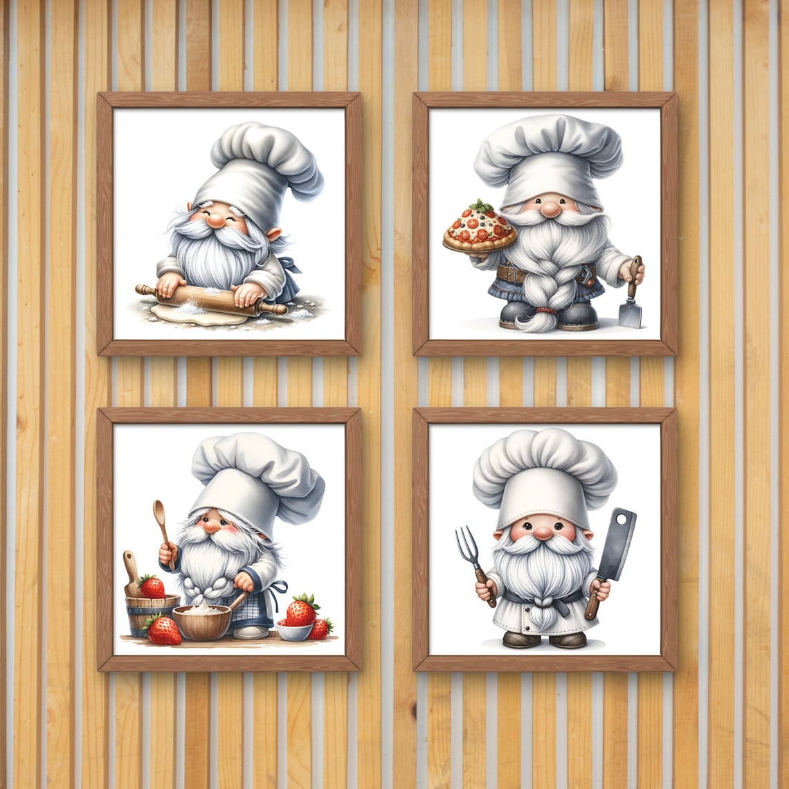 Chef Gnome Clipart baker Gnome Png Cake Chef Clipart PNG Baked With ...
