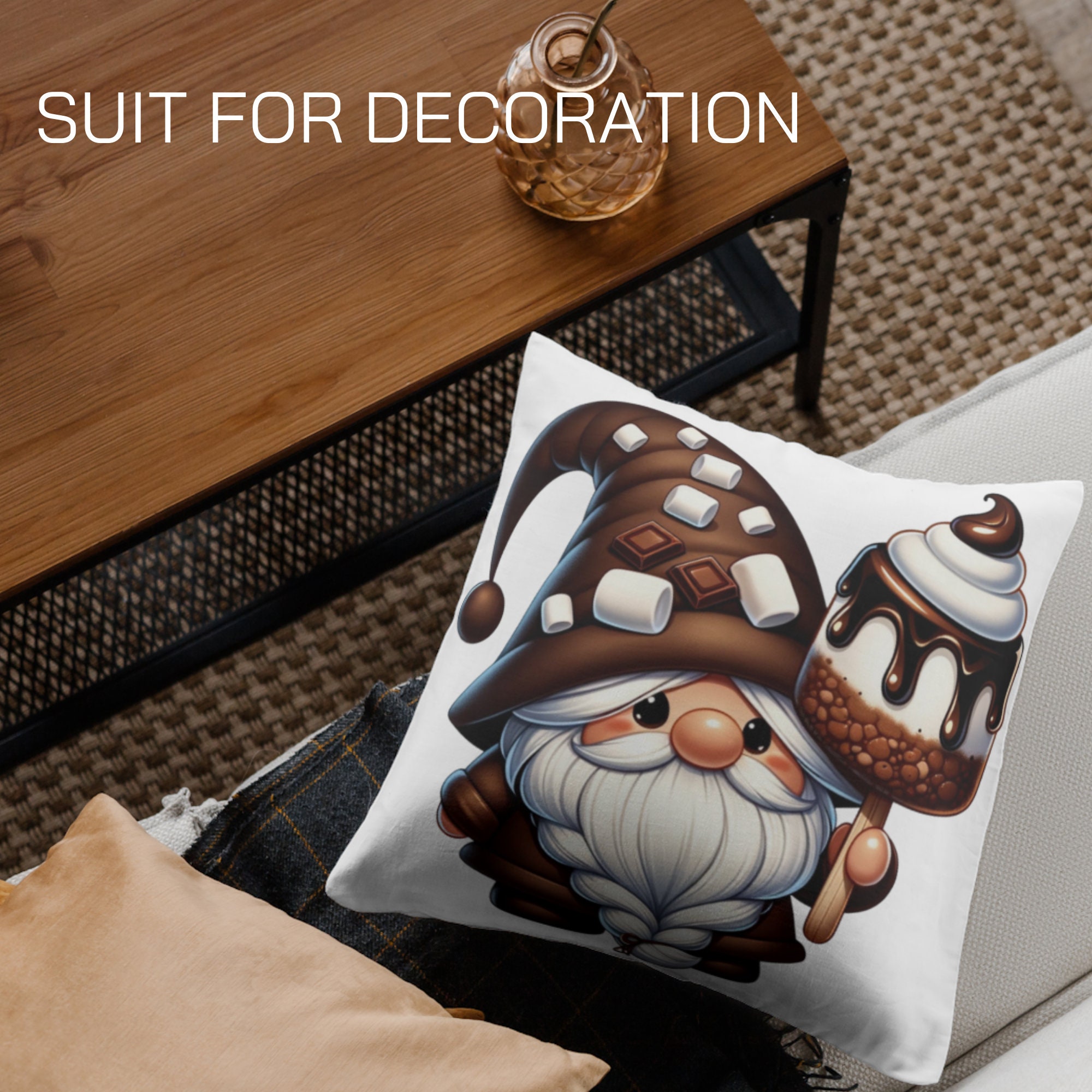 Chocolate Gnome Clipart Bundle Sweeet Watercolor Gnomes for Easter ...