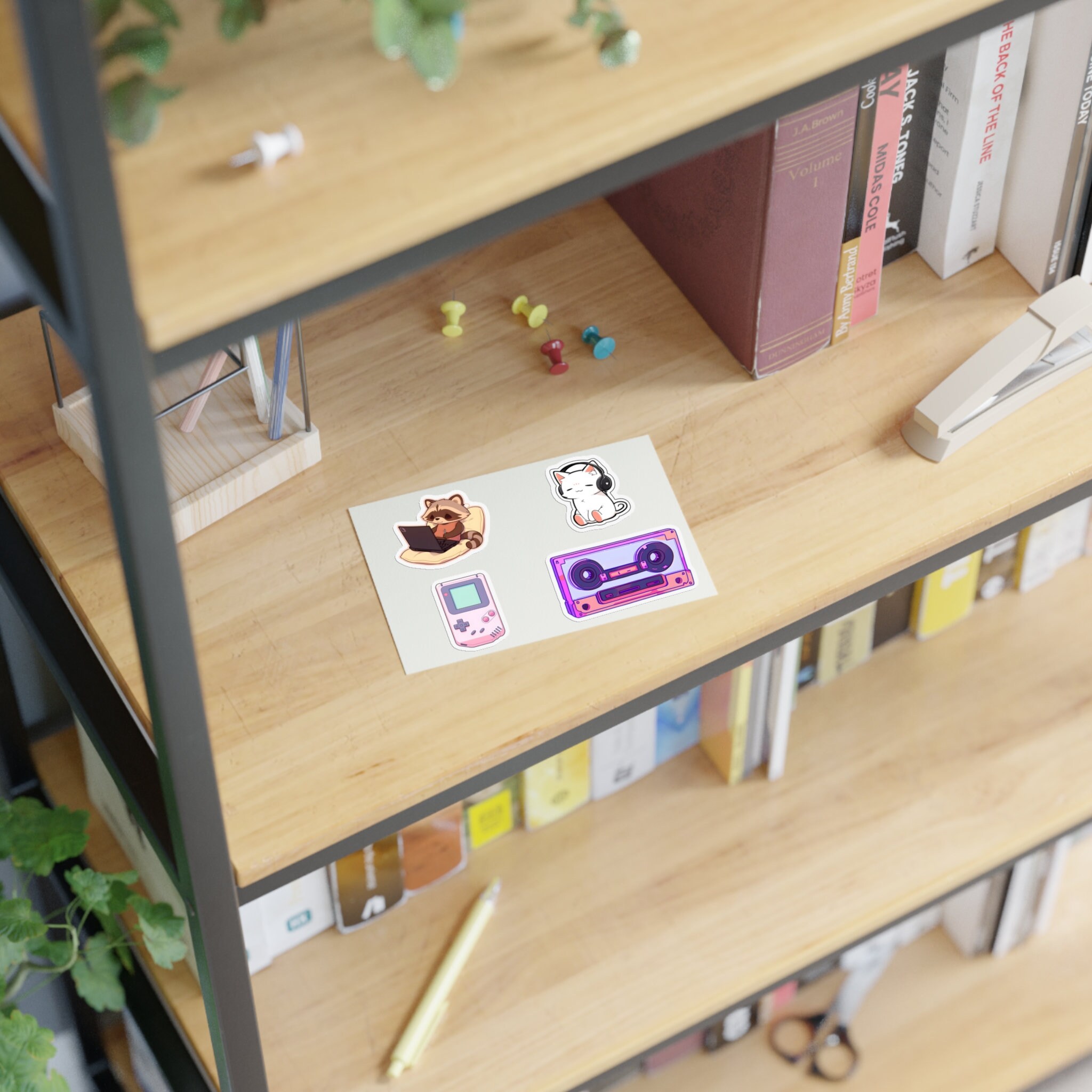 Lofi Stickers Stoner Stickers Lofi Sticker Sheet Anime Sticker Bundle ...