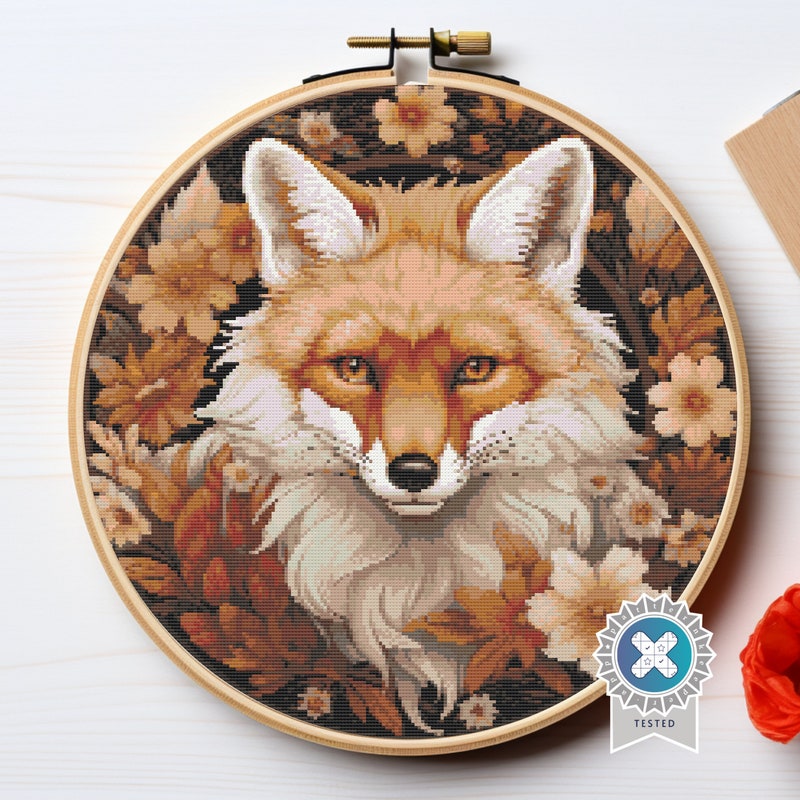 Fox Cross Stitch - Etsy