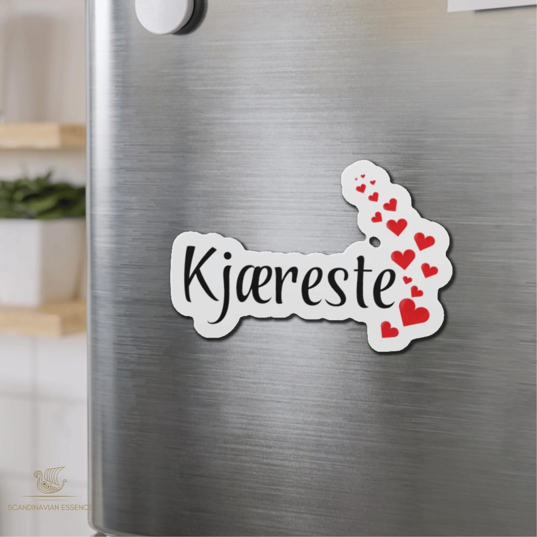 Norwegian Magnet, Norway Fridge Art, Scandinavian Home Decor - Etsy