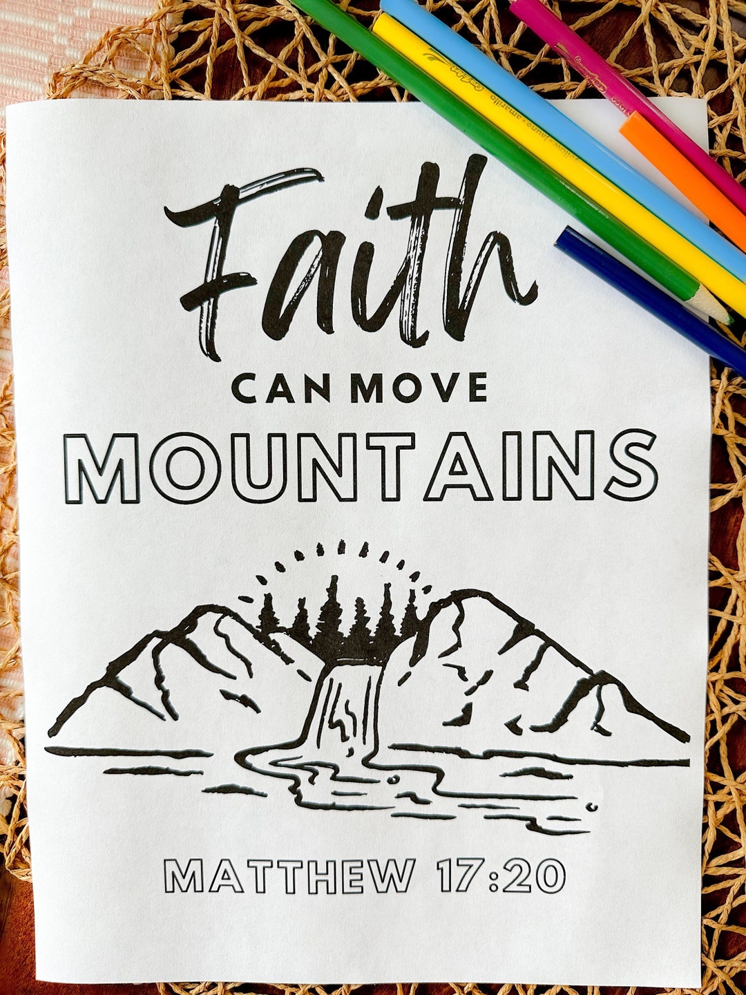 Bible Verses Coloring Page Bundle - Etsy