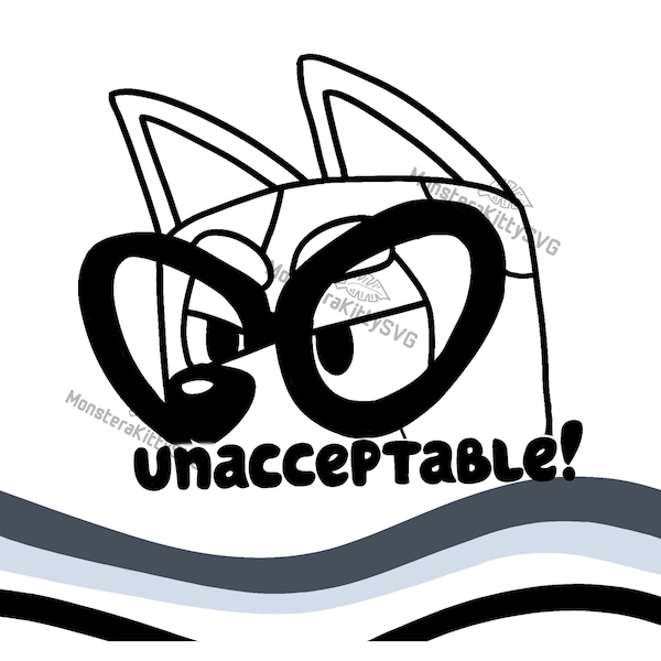 Bluey Peeker Sticker - Etsy UK