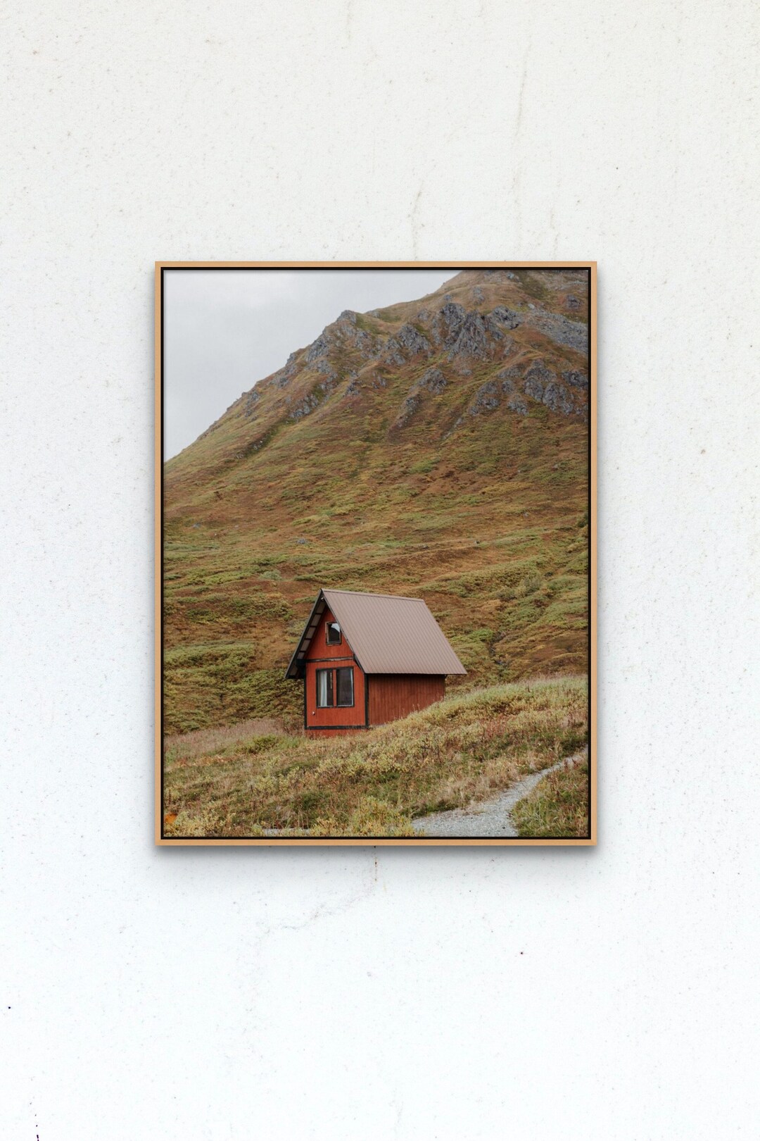 Alaska Cabin Print, Digital Download, Alaska Nature Photo, Hatchers ...