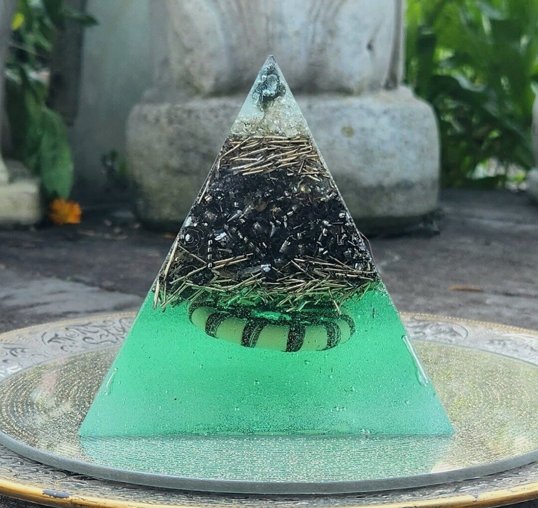 Custom Orgonite Pyramid - Etsy