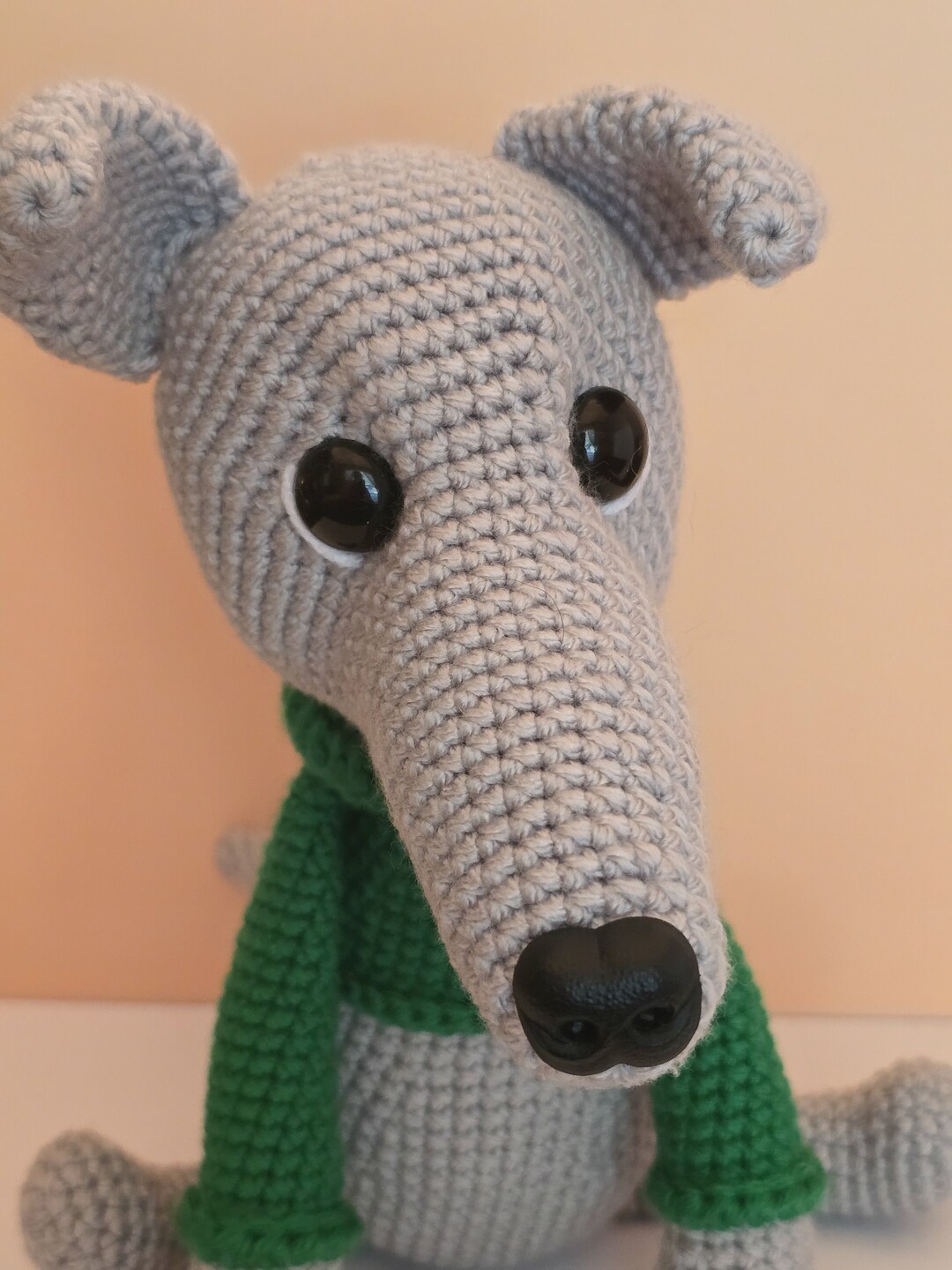 Greyhound Stuffed Animal, Gifts for Dog Lovers, Greyhound Plush ...