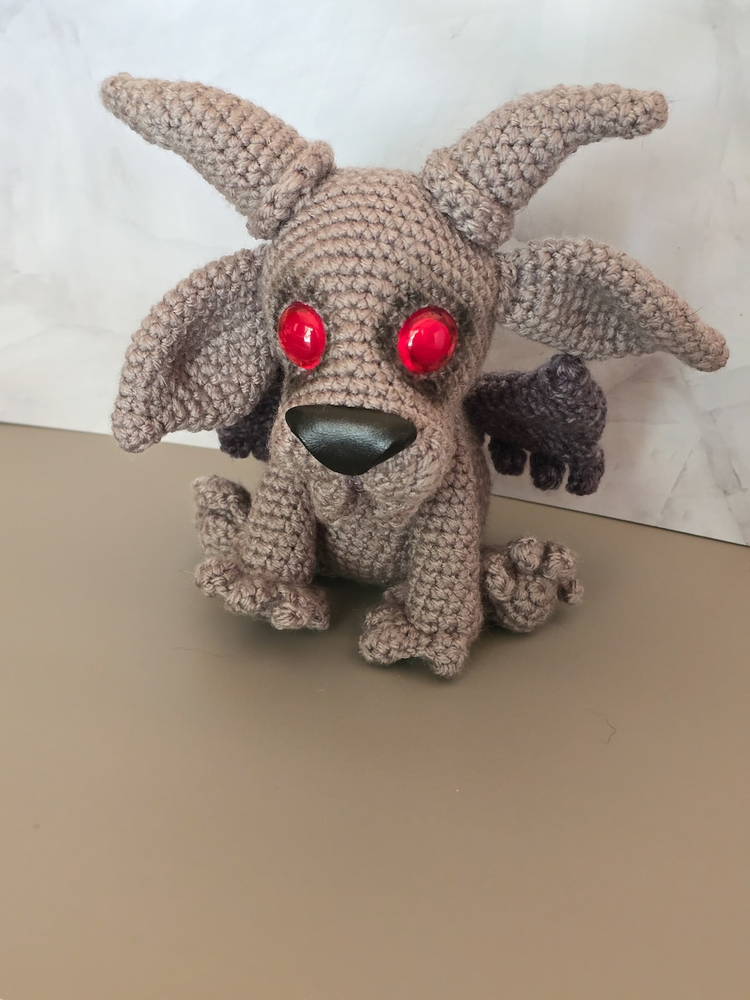 Gargoyle Plush, Gargoyle Statue, Gargoyle Plushie, Crochet Gargoyle ...