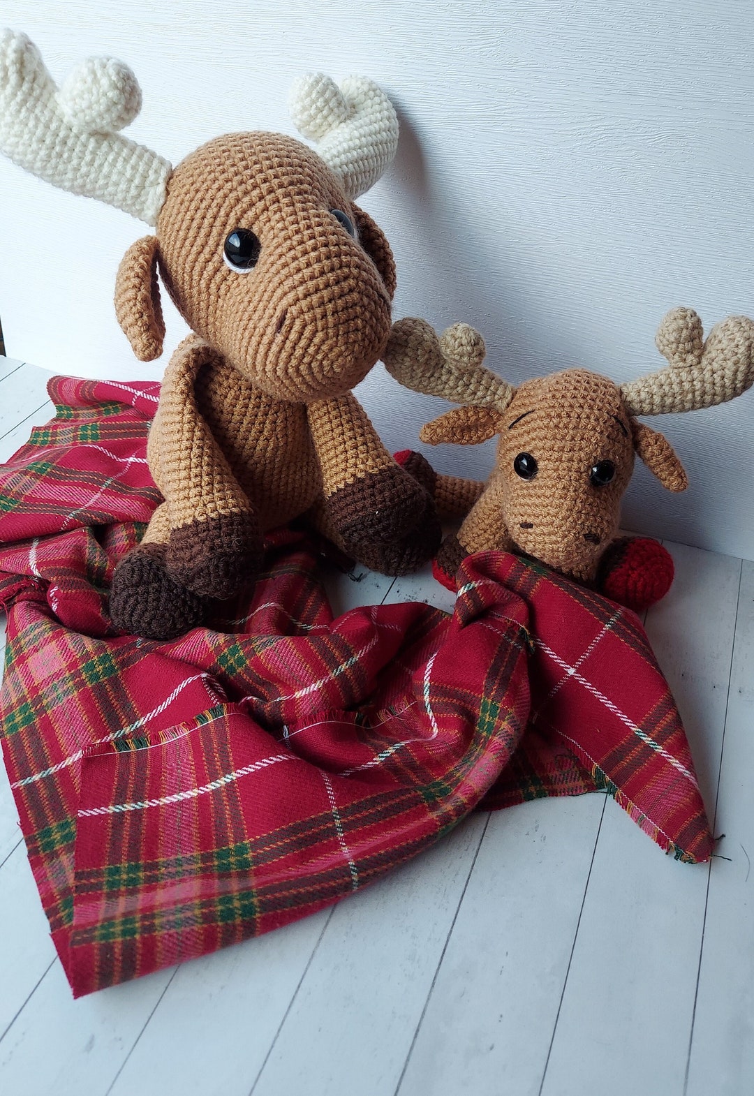 Moose Decor, Moose Stuffed Animal, Moose Decorations, Winter Decor ...