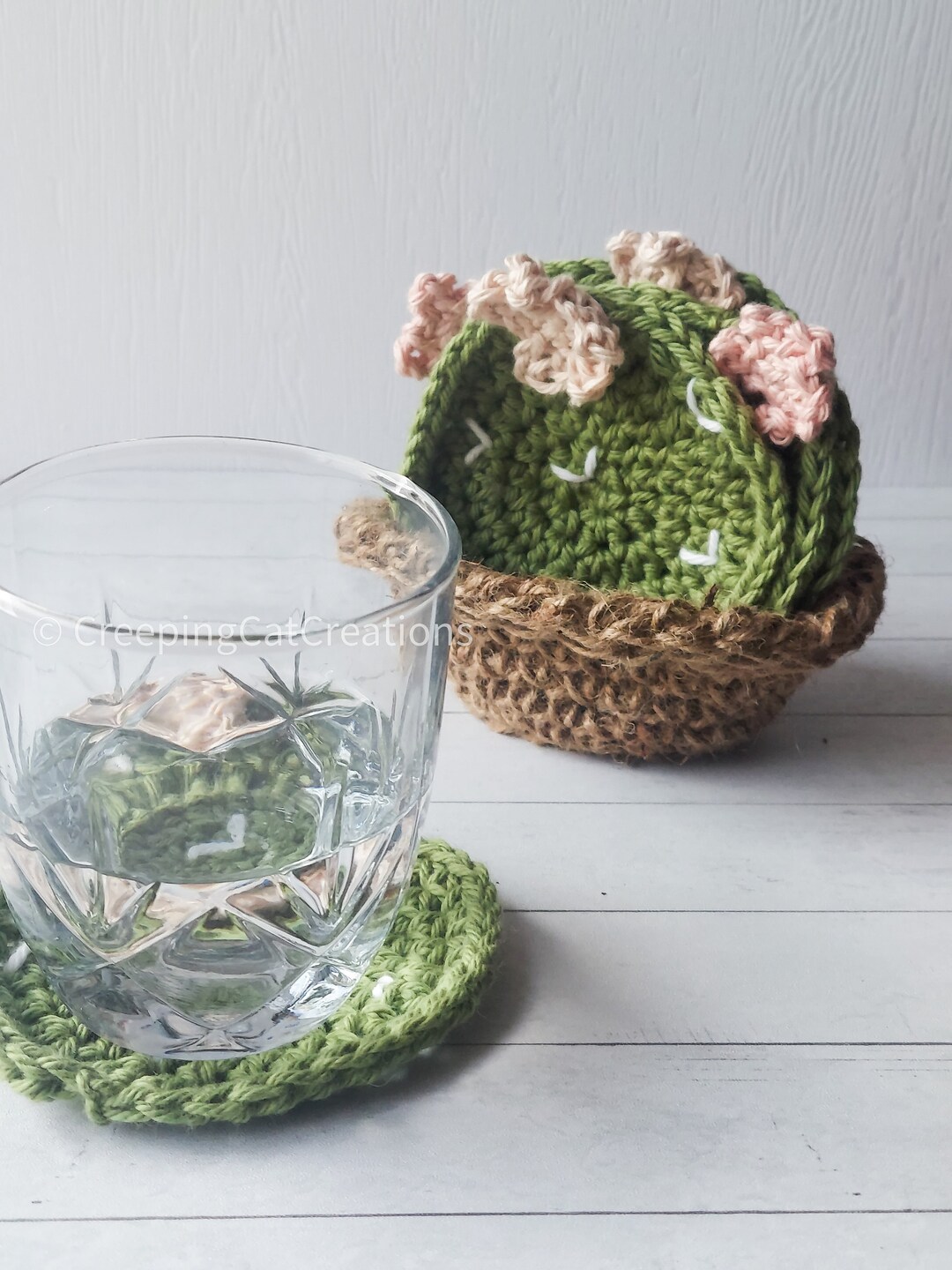 Cactus Decor, Cactus Coasters, Cactus Coaster Set, Cactus Home Decor ...