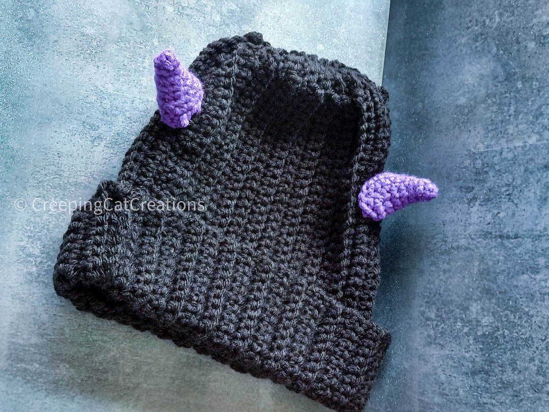 Devil Horn Hat, Spooky Hat, Devil Horn Beanie, Devil Horns, Gifts for ...