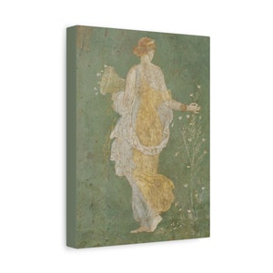 Cosiddetta Flora, Canvas Print of Roman Fresco Restoration From the ...