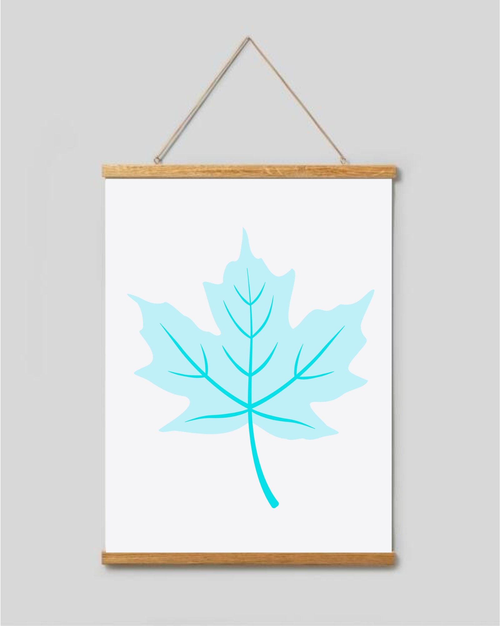 Fall Printable Wall Art, Autumn Print, Girls Fall Decor, Maple Leaf ...