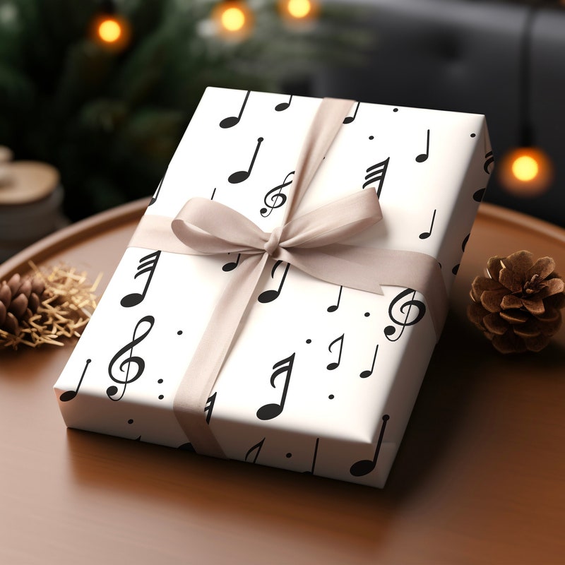 Musical Wrapping Paper - Etsy