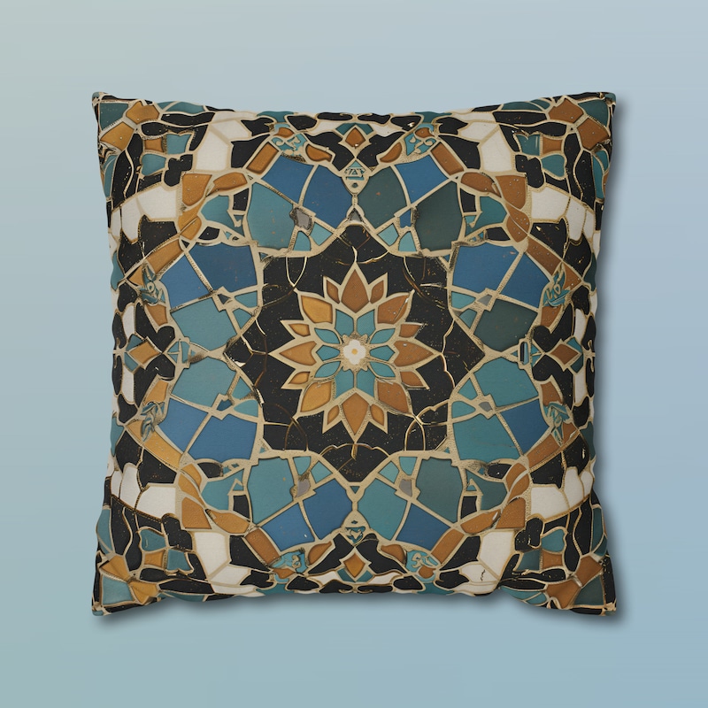 Blue Moroccan Pillow - Etsy