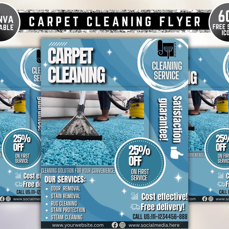 Cleaning Flyer - Etsy