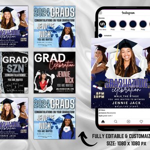 04 Class of 2024 Celebration Flyer Graduation Flyer 2024 Grad Flayer ...