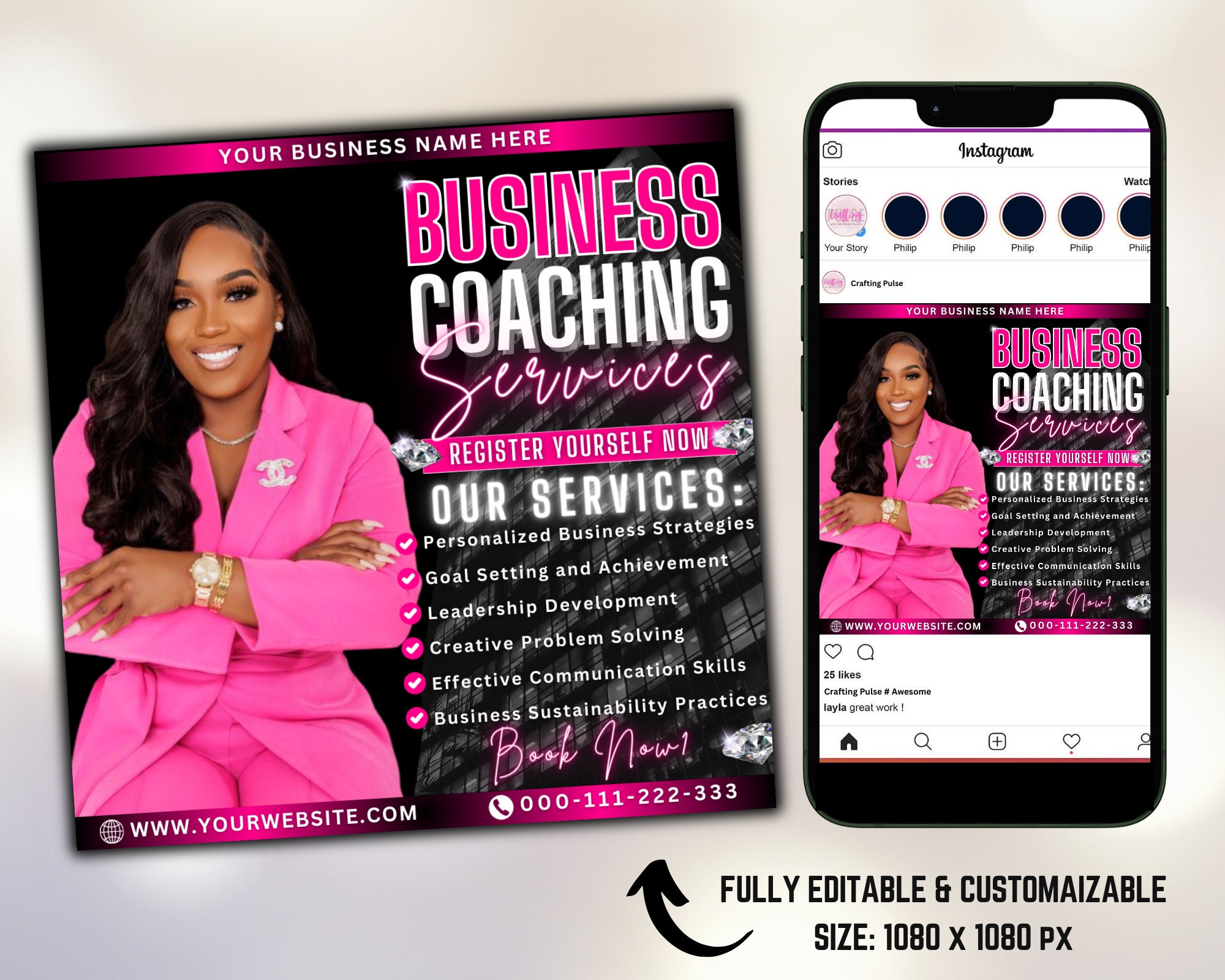 Business Coach Flyer, Business Coaching, Business Flyer, Entrepreneur ...