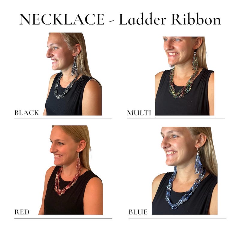 Ladder Ribbon Yarn - Etsy