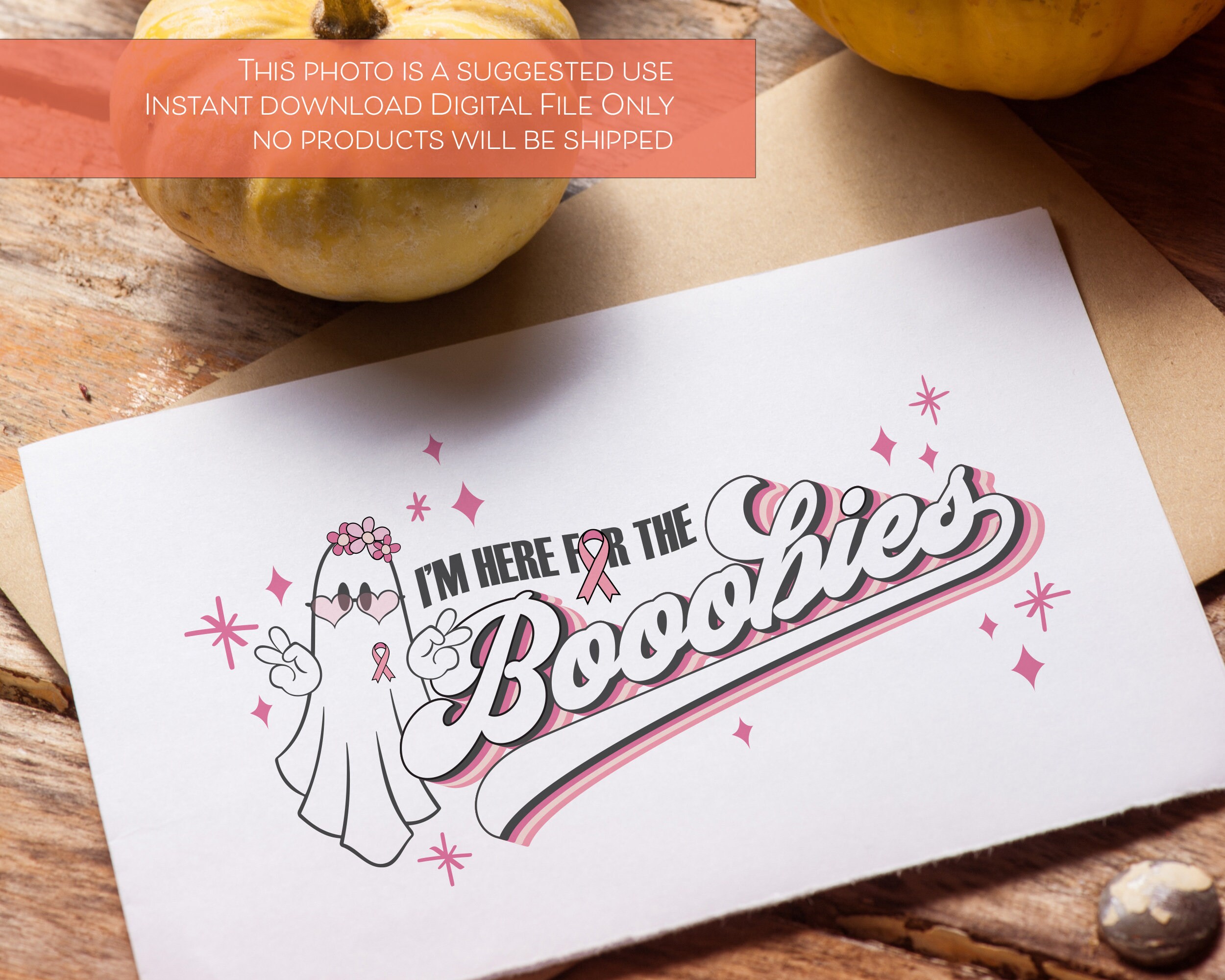 I'm Here for the Booobies Halloween PNG Sublimation File - Etsy