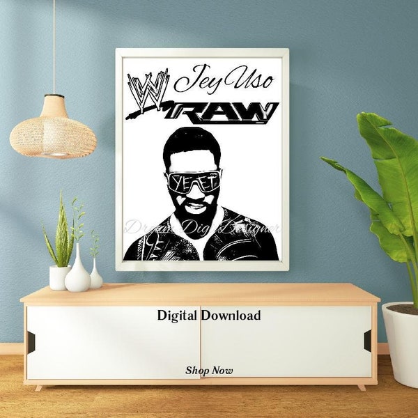 Wwe Wall Decal - Etsy