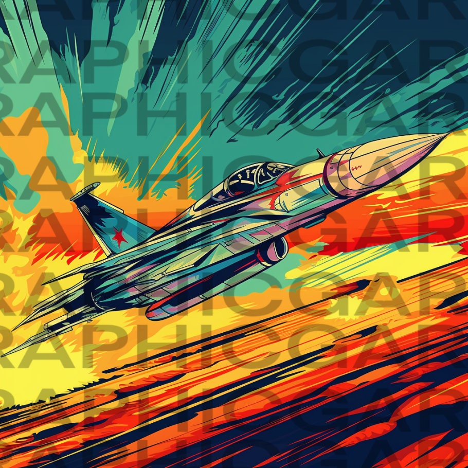 Retro Fighter Pilot Digital Download PNG Sublimation - Etsy