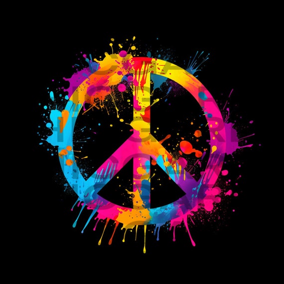 Neon Peace Backgrounds