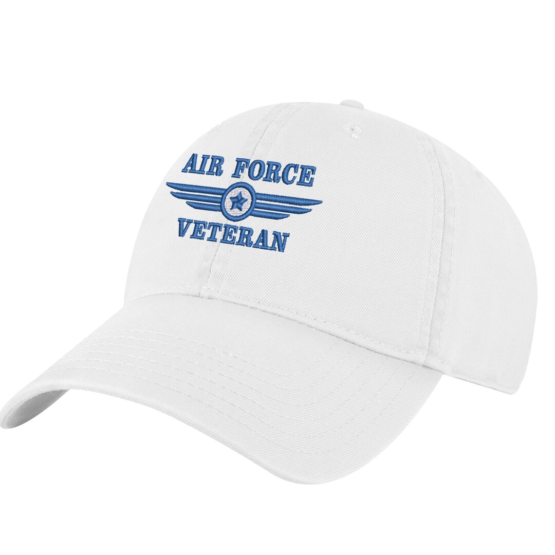 US Air Force Veteran Hat – Embroidered Military Baseball Cap for Proud Veterans - Etsy