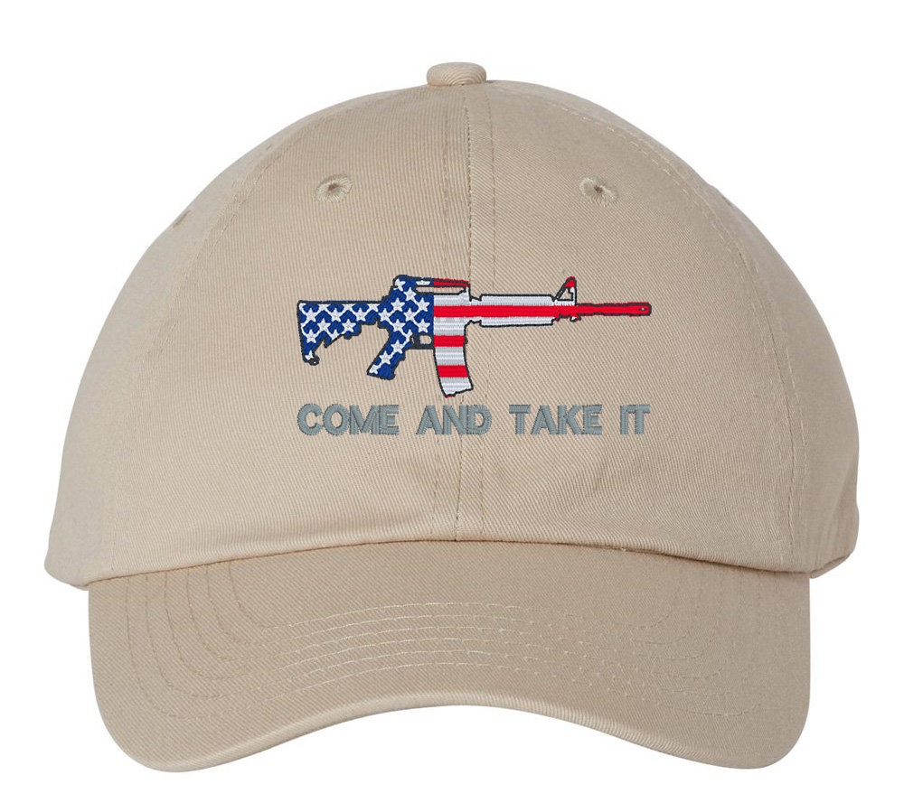 Come and Take It Baseball Cap, Second Amendment Support Hat, Battle of Gonzalez Hat, Defend 2nd ...
