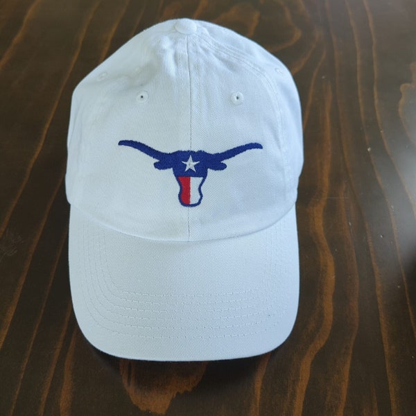 Texas Longhorn Skull Cap - Etsy