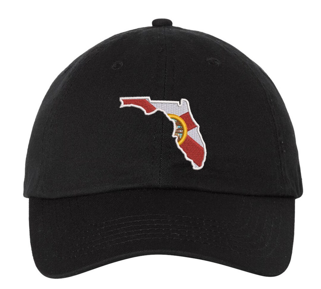 Florida State Flag Hat, Florida Baseball Hat, Florida Home Hat, Sunshine State Hat, Sunshine Hat ...