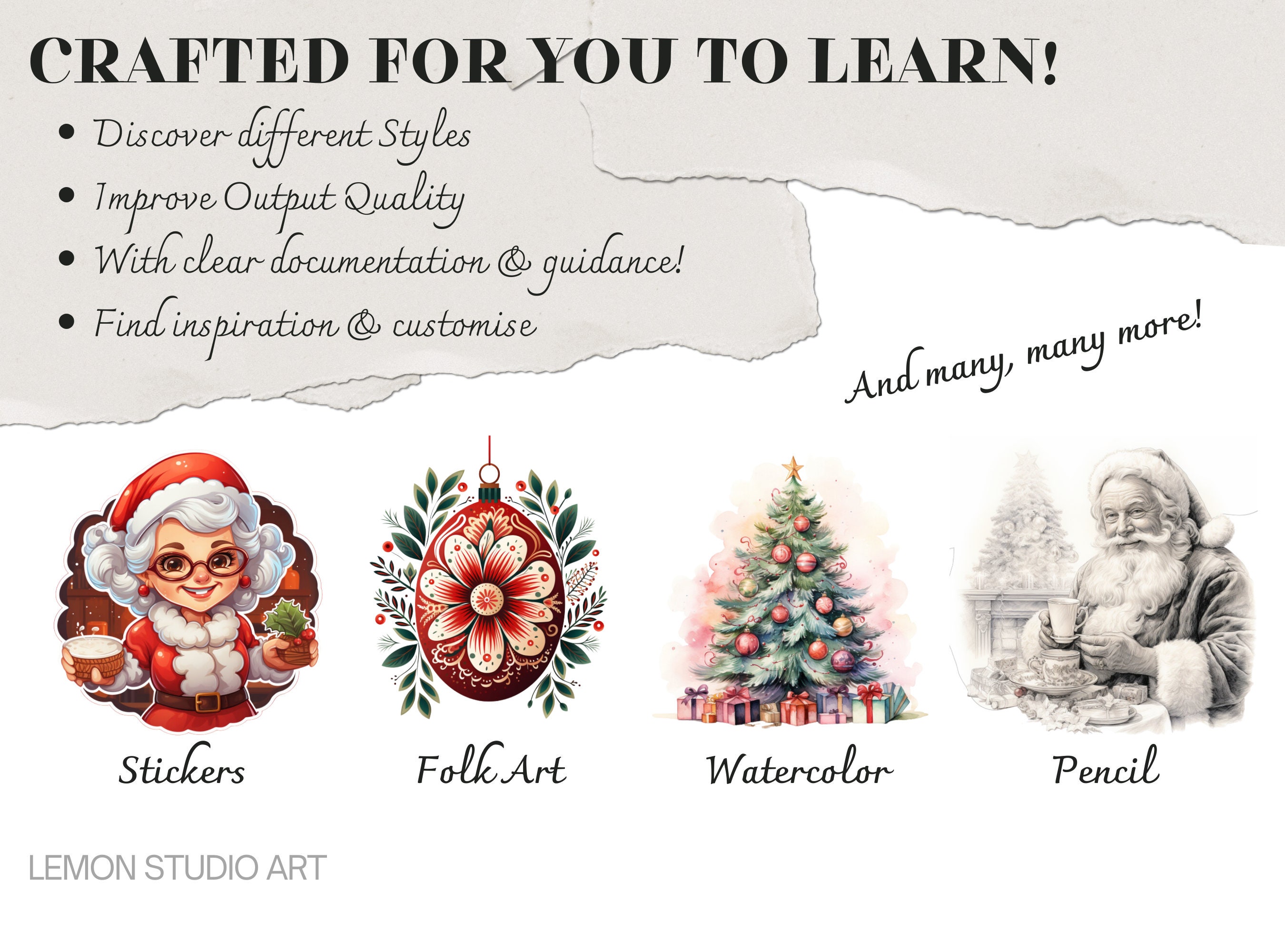Discover AI Art With 150 Midjourney Christmas Prompts Digital Art Magic ...