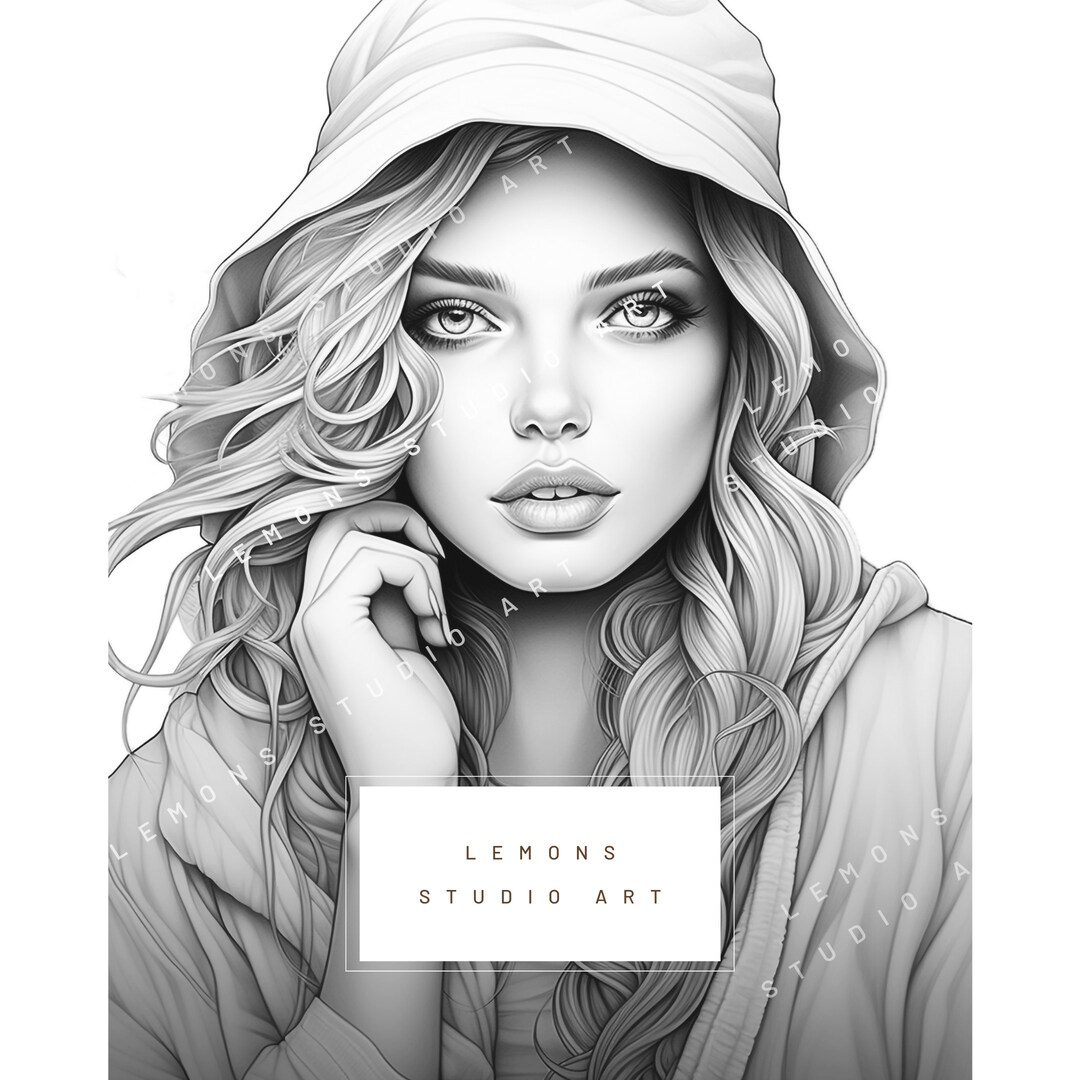 Street - Premium Adult Coloring Sheets - 3 Digital Printable Instant ...