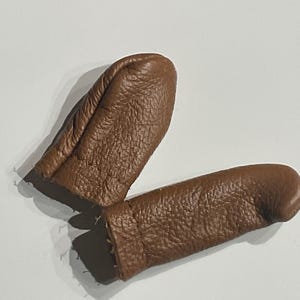 Leather Finger Guards/protectors (1-PAIR) - Etsy