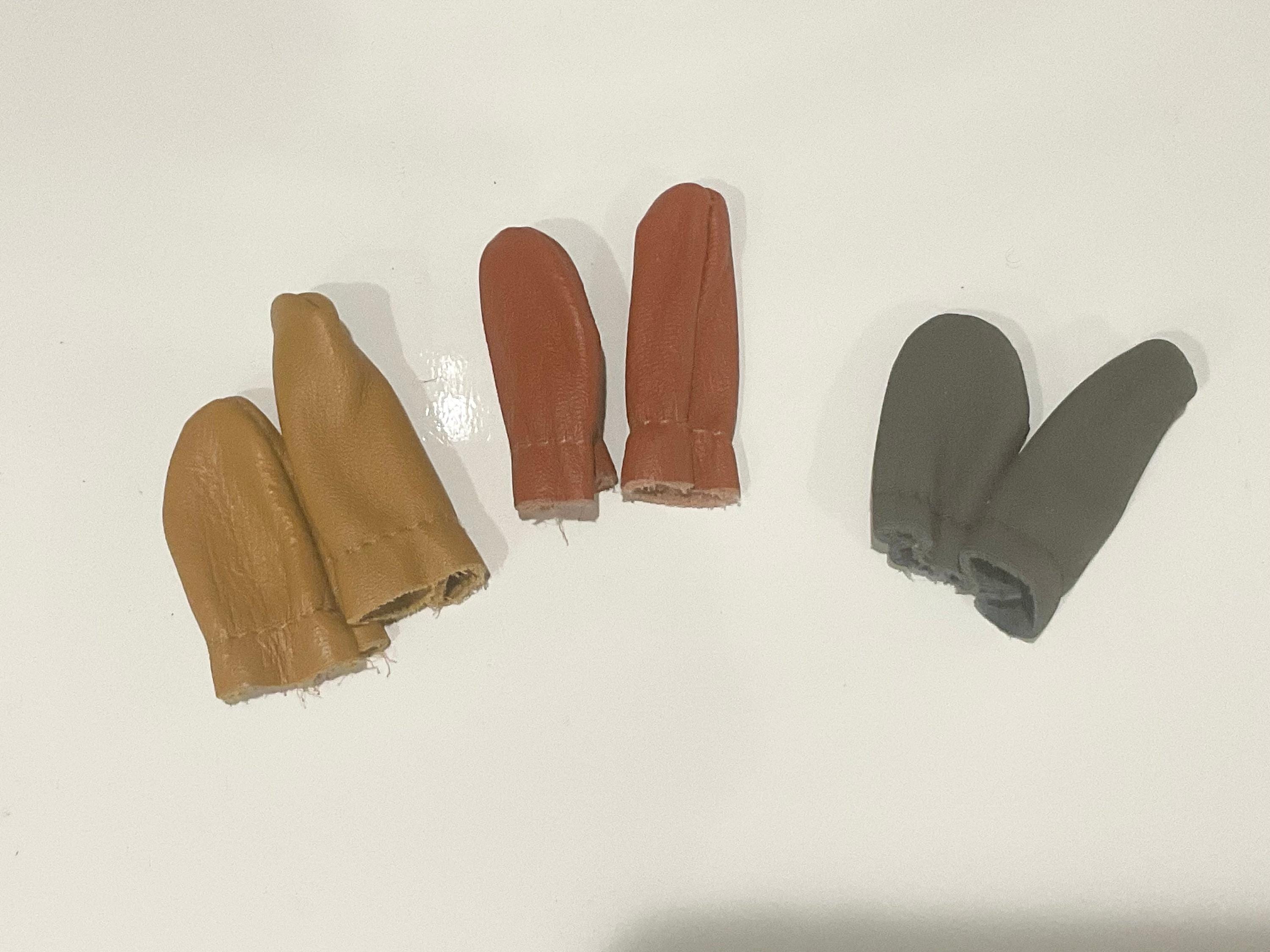 Leather Finger Guards/protectors (1-PAIR) - Etsy