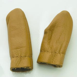 Leather Finger Guards/protectors (1-PAIR) - Etsy