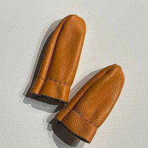 Leather Finger Guards/protectors (1-PAIR) - Etsy