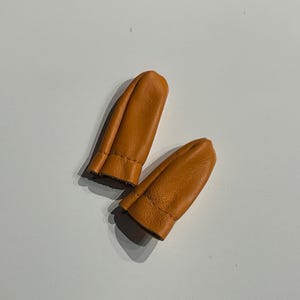 Leather Finger Guards/protectors (1-PAIR) - Etsy