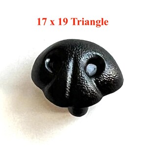 Plastic Realistic Animal Noses Black & Brown NOT SAFETY NOSES - Etsy