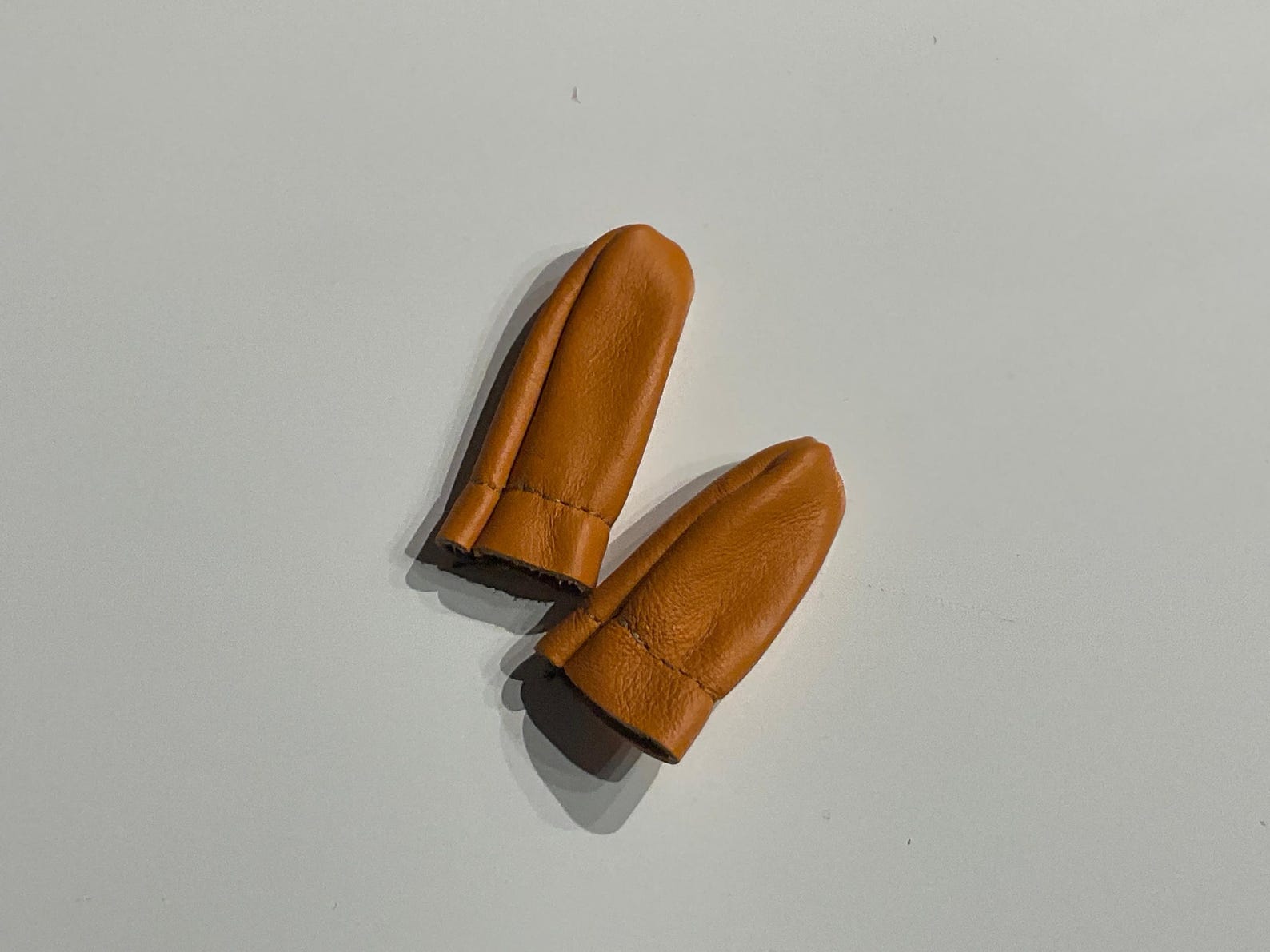 Leather Finger Guards/protectors (1-PAIR) - Etsy