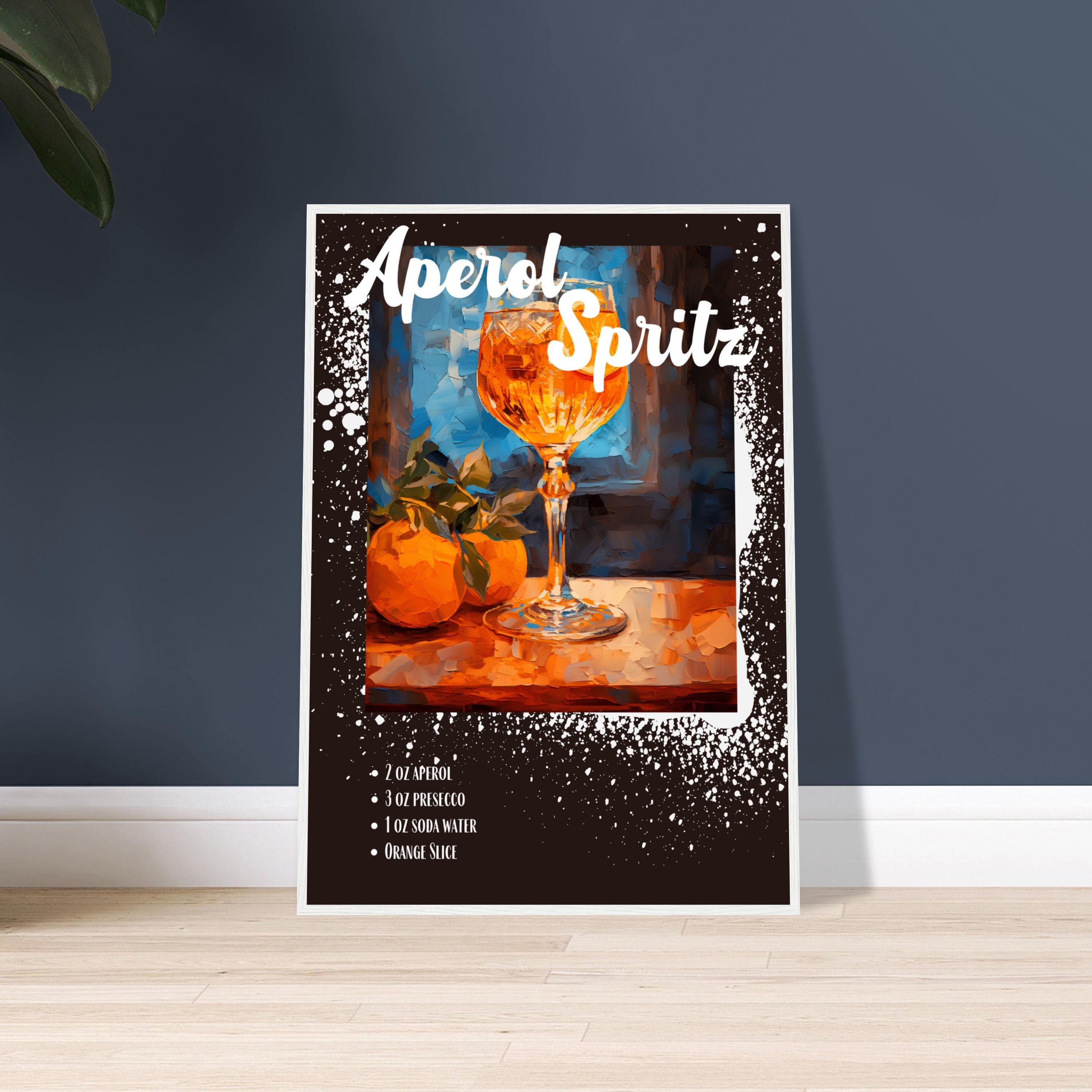 Aperol Spritz Print Aperol Spritz Poster Cocktail Bar Wall - Etsy