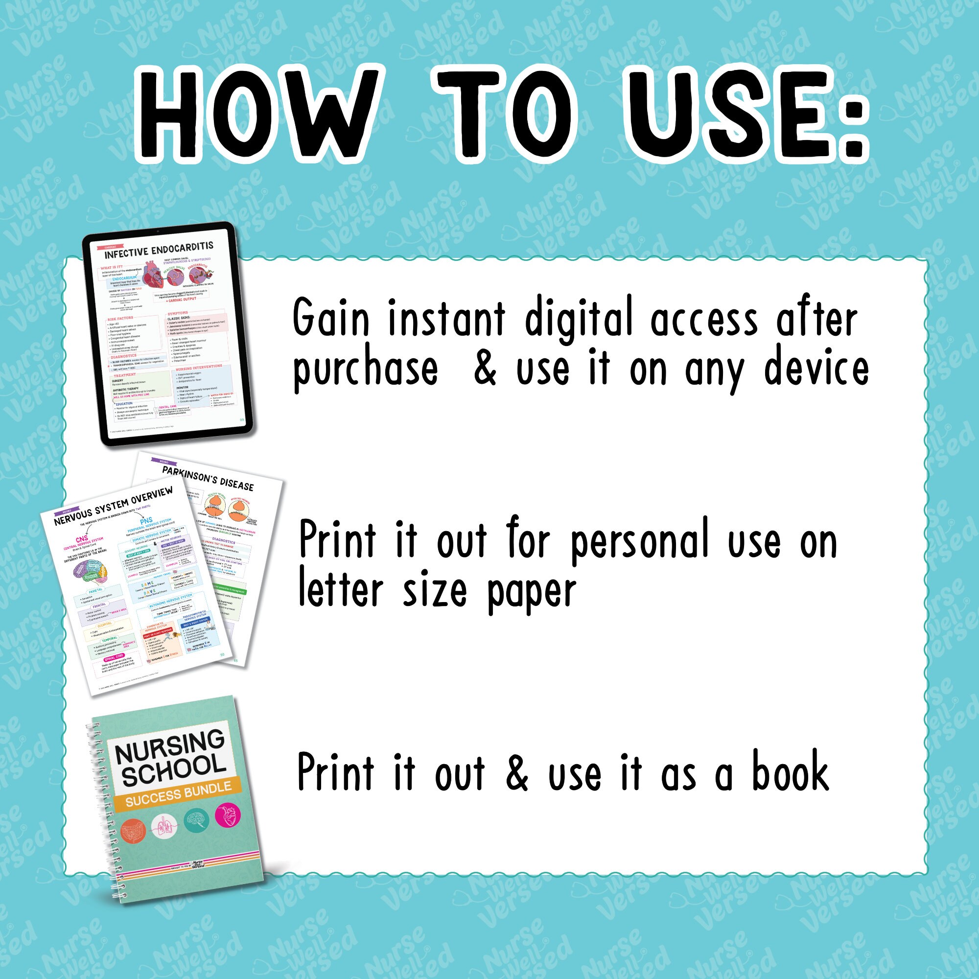 Endocrine Nursing Notes Study Bundle - Etsy