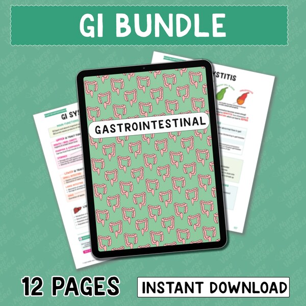 Nursing School Notes - Etsy